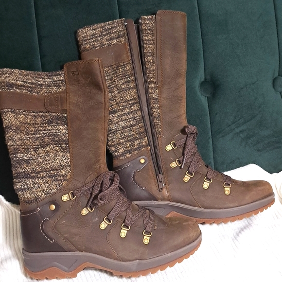 Merrell | Shoes | Dark Earth Merrell High Boot 65 Select Grip Hiking ...